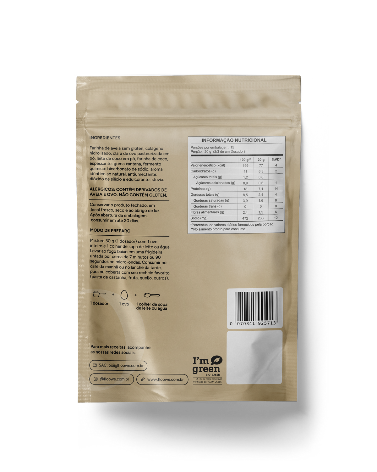 Super Pãoo Low Carb - Pão Proteico Sem Glúten e Lactose