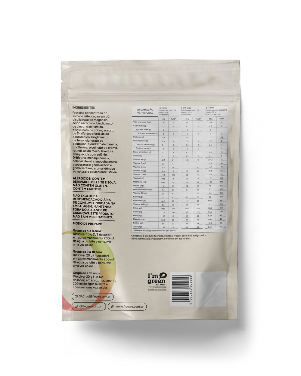 Vitamina Infantil The OOne Kids - Suplemento alimentar infantil